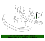 2019-2023 Ford Ranger Mount Bracket Bracket KB3Z-17C886-A | OEM Parts Quick