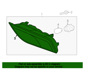 81521-60470 - Lens & Housing 2020-2023 Lexus GX460 | Longo Lexus Parts