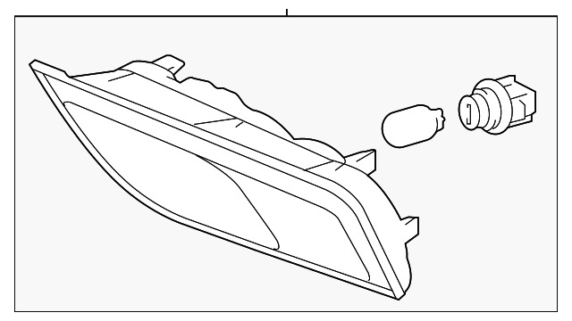 Lexus OEM Signal Lamp Assembly Part# 81510-60591 | OEM Vehicle Parts