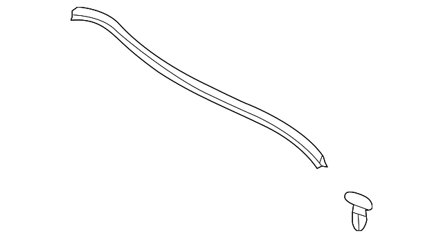 2012-2015 Scion iQ Lower Seal 53395-74010 | Toyota Parts Center