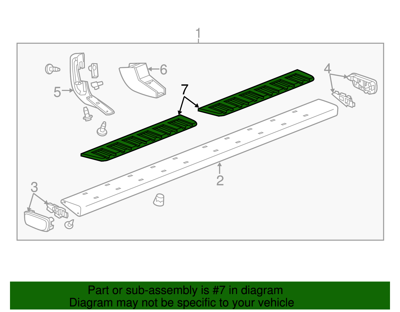 84106539 - Step Pad 2014-2020 GM | GM Wholesale Direct