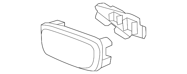 2014-2020 GM Step Bar Assembly Rear Cap 22876240 GM | GMPartsDirect.com