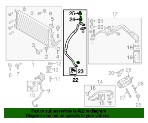 2013-2019 Ford Explorer Suction Hose DB5Z-19867-D | Varsity Ford
