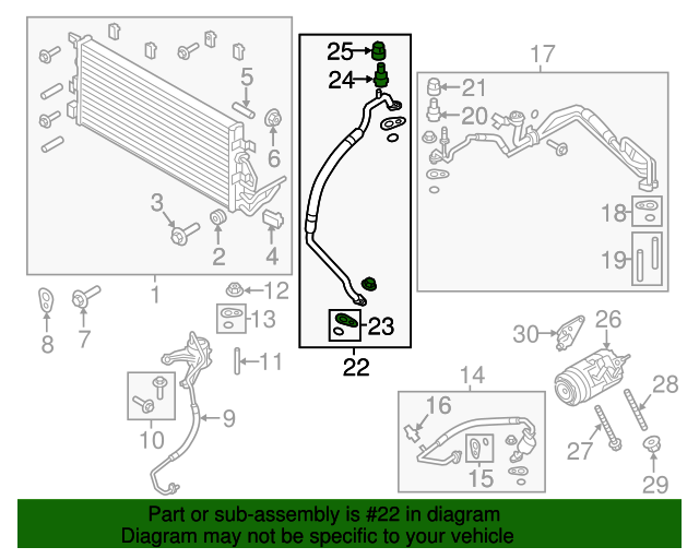 2013-2019 Ford Explorer Suction Hose DB5Z-19867-D | Varsity Ford