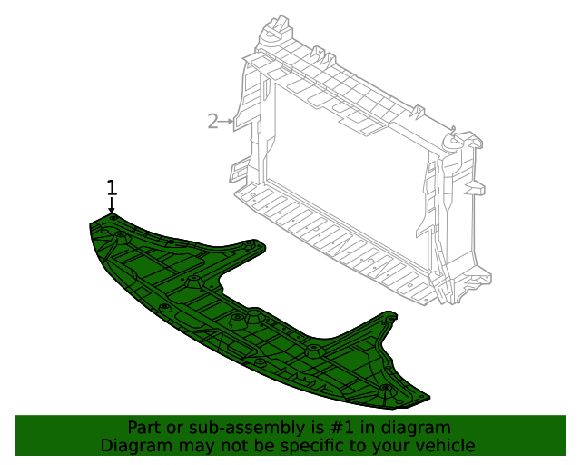 29110-R0000 - Under Cover - 2022-2024 Kia Carnival | Kia Auto Parts