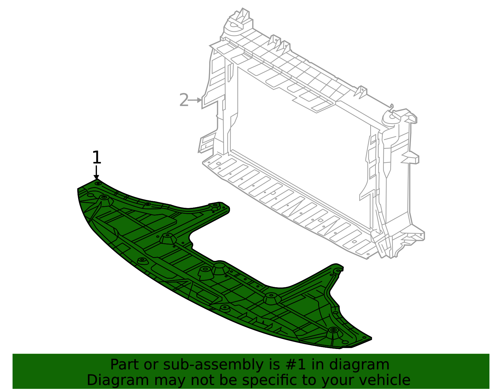 2022-2024 Kia Carnival | Under Cover | 29110-R0000 | Kia Auto Parts