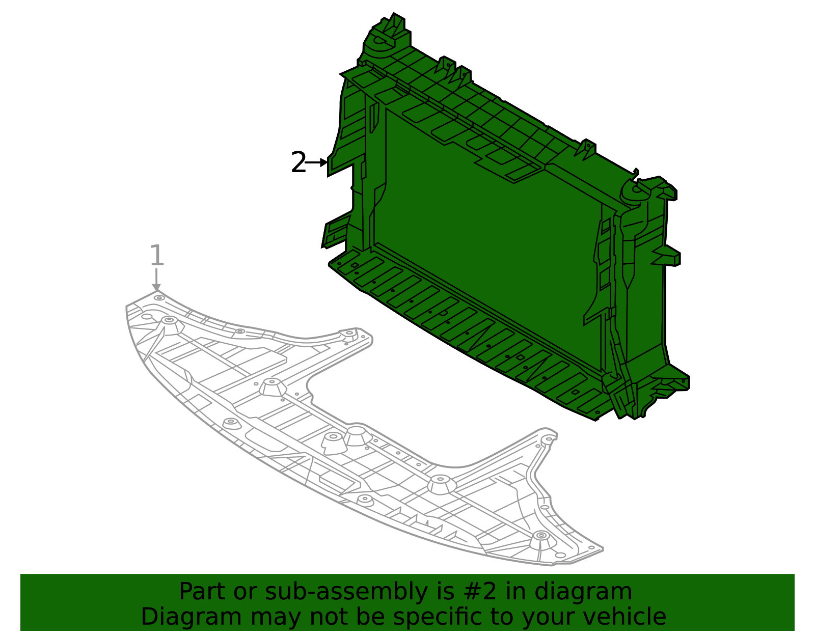 29135-R0300 - Radiator Support Air Deflector 2025 Kia Carnival | Kia ...
