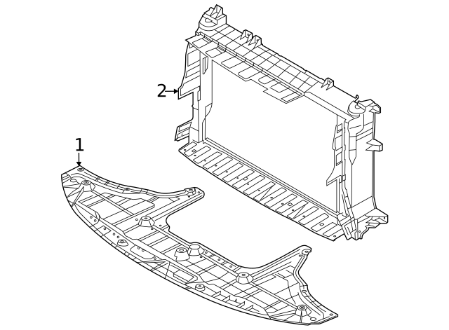 29110-R0000 - Under Cover - 2022-2024 Kia Carnival | Kia Auto Parts