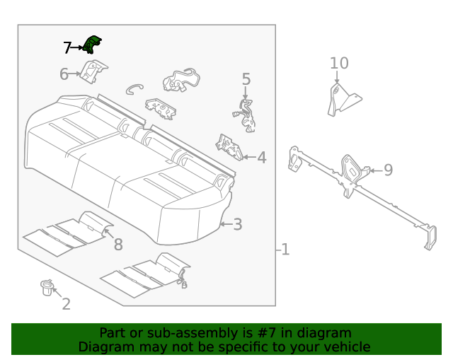 88047-6RA0B - Bezel 2021-2024 Nissan Rogue | Nissan Parts & Accessories ...
