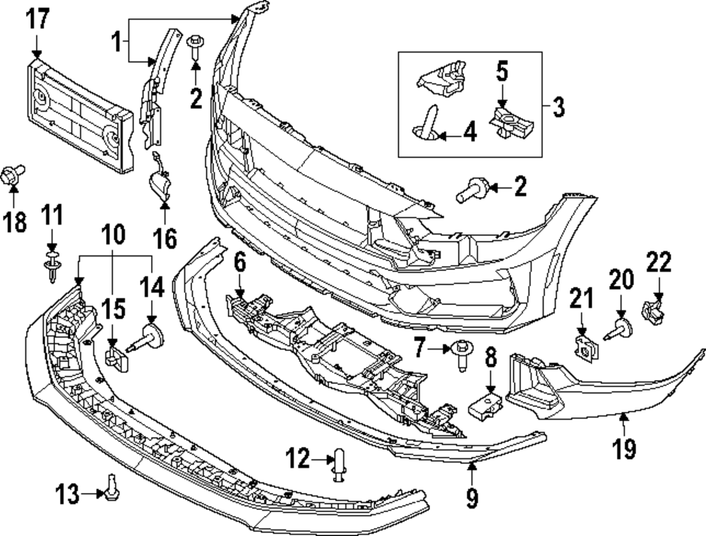 2024 Ford Mustang Support Bracket U-Nut W717649-S450 | QuirkParts