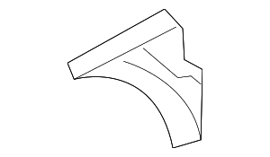 2017-2020 Chevrolet Bolt EV Corner Molding - Passenger Side (RH ...