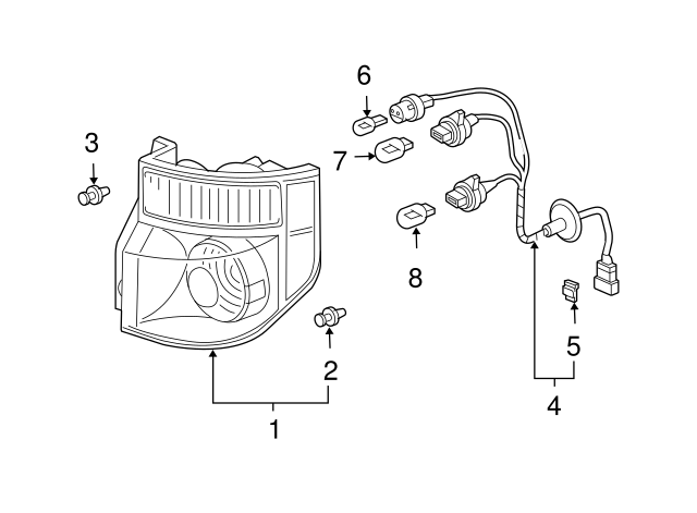 33502-SCV-A01 - Socket - 2003-2008 Honda Element | Honda Factory Parts