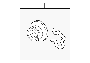 2011-2016 GM Heater Outlet Hose Fitting 20890280 | GMPartsDirect.com