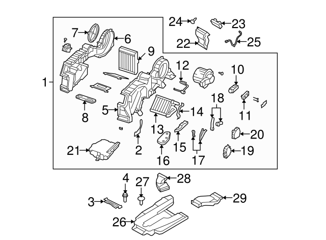 TD14-61-4E2 - Retaining Bracket - 2007-2009 Mazda CX-9 | Mazda Swag