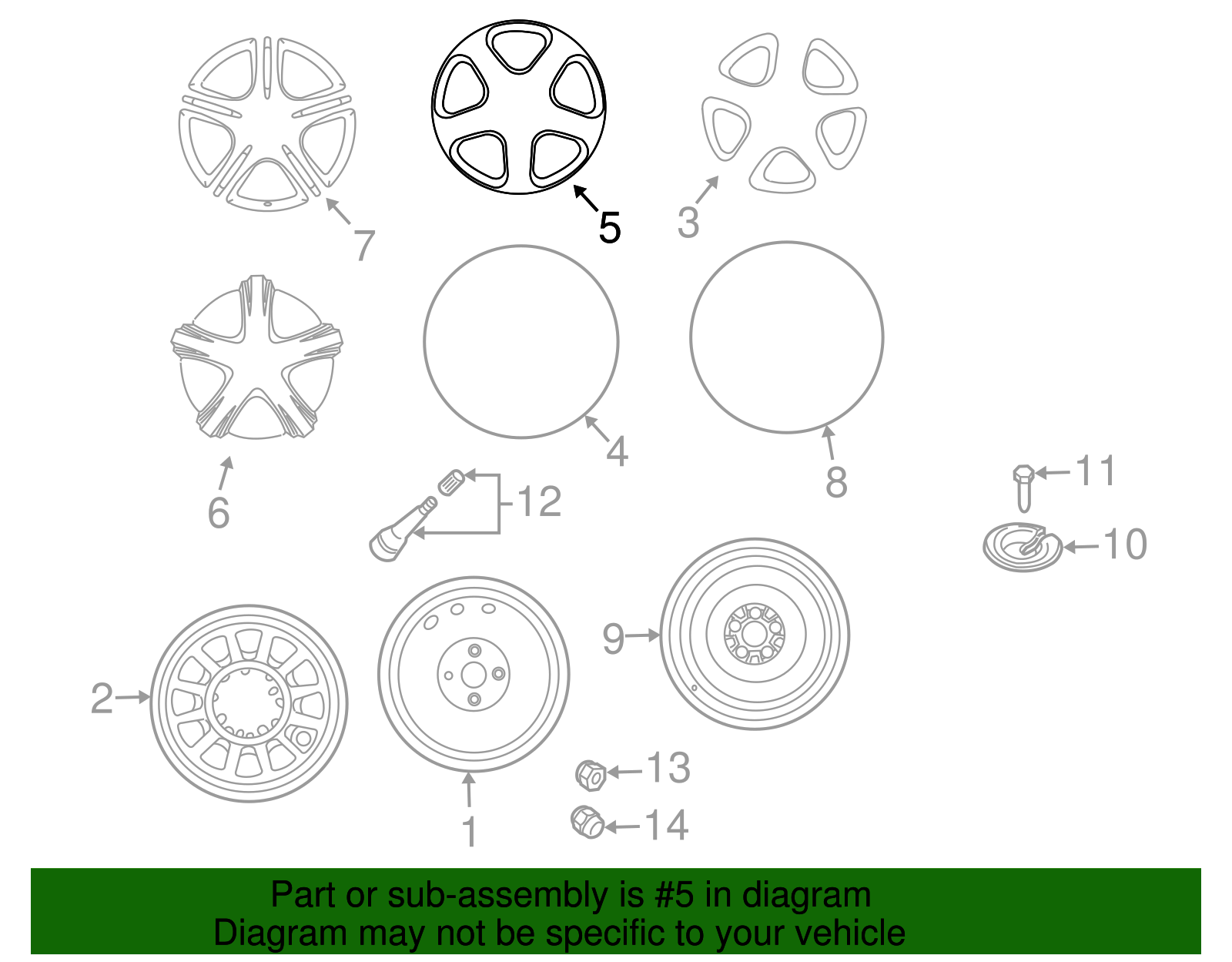 2001-2006 Mazda Wheel, Alloy 9965-42-6060 | Retail Performance Auto Parts
