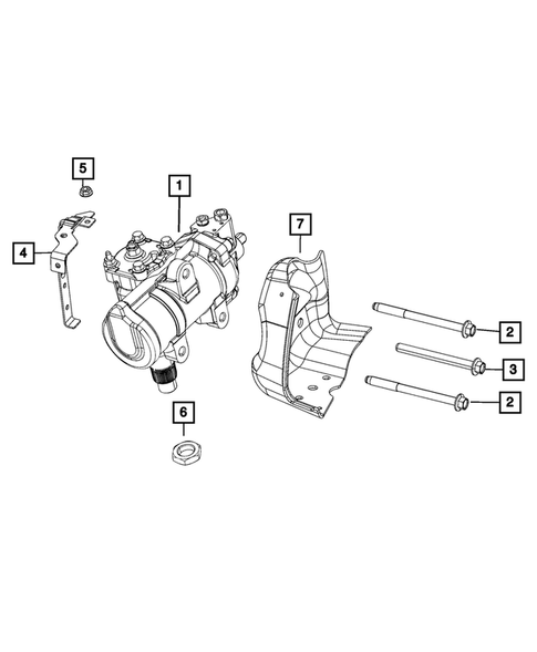 Steering Gear for 2019 Ram 3500 | Mopar Auto Parts Direct