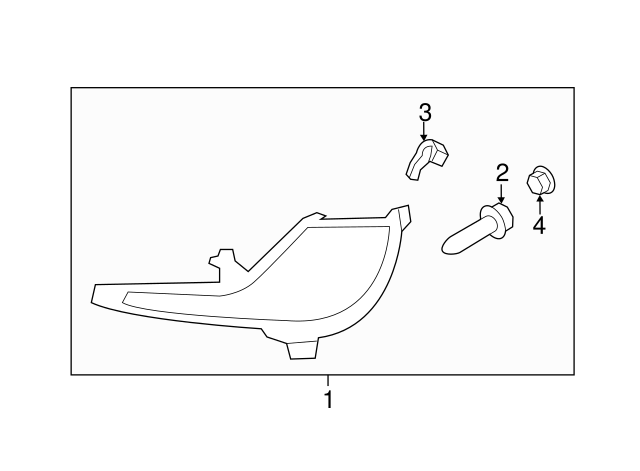 2012-2017 Hyundai Accent Fog Light 92202-1R000 | AutoNationParts.com