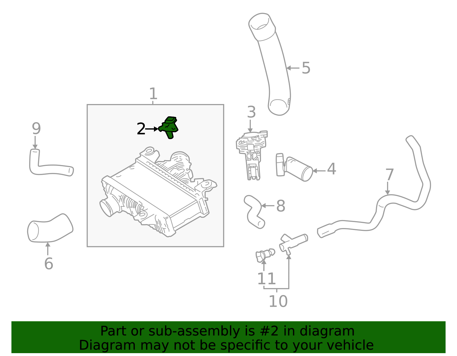 2021-2024 Toyota Boost Sensor 89421-78010 | Toyota Parts Center