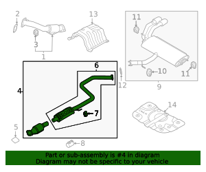 2021-2022 Hyundai Elantra Converter & Pipe 28600-AA900 | OEM Parts Online