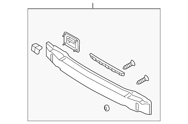 2002-2005 Hyundai Sonata Reinforcement 86530-3D000 | OEM Parts Online