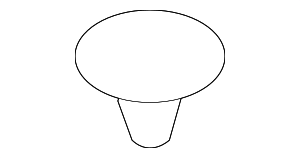 2008-2019 Subaru Cowl Grille Upper Retainer 91486KJ010 | Subaru Parts Store