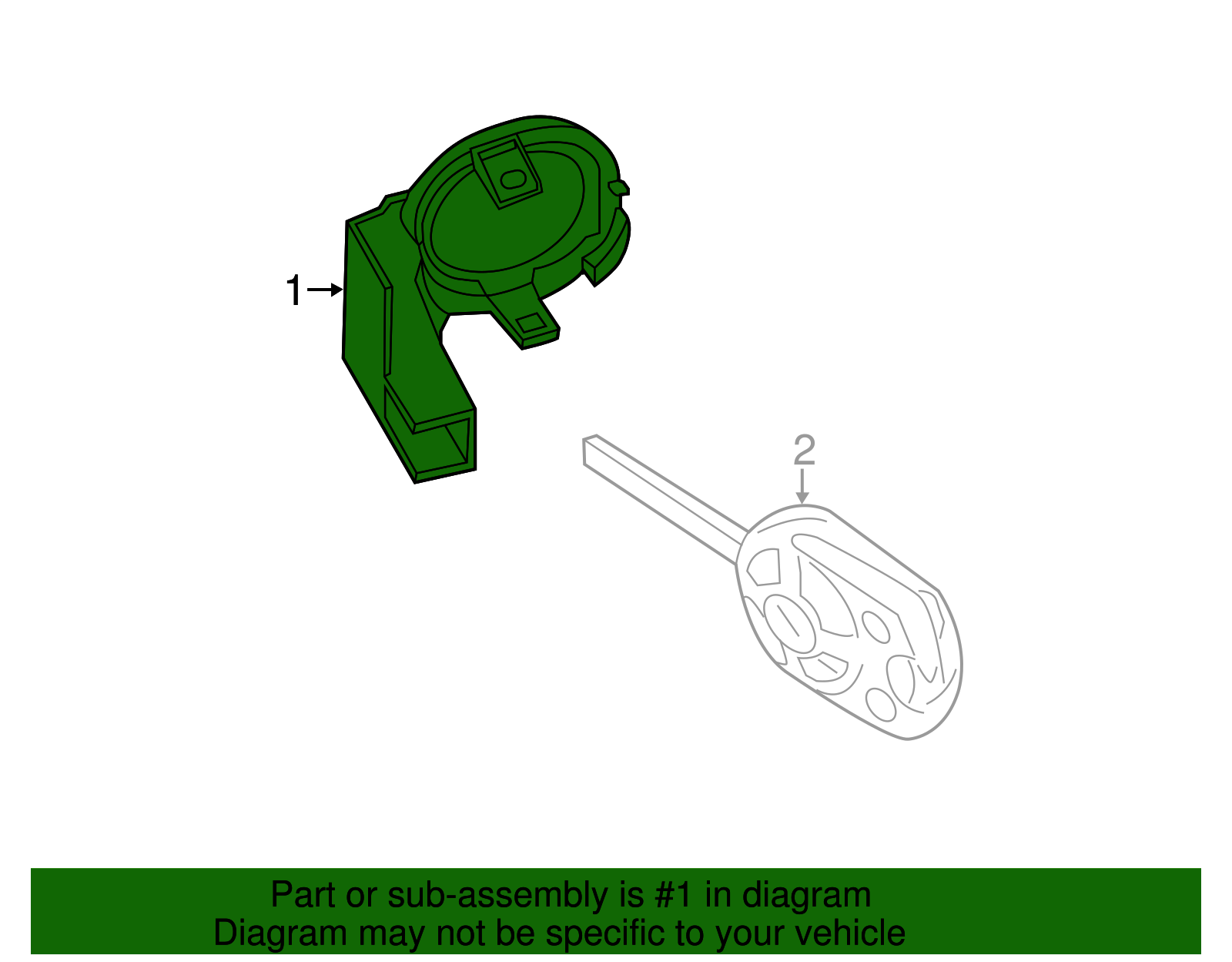 6V6Z-15607-C - Ignition Immobilizer Module 2006-2018 Ford | Big 3 Auto ...