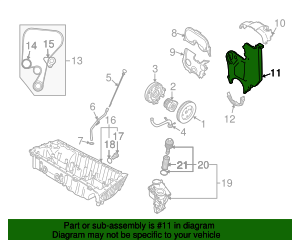 30650687 - Rear Cover 2004-2016 Volvo | My Swedish Parts