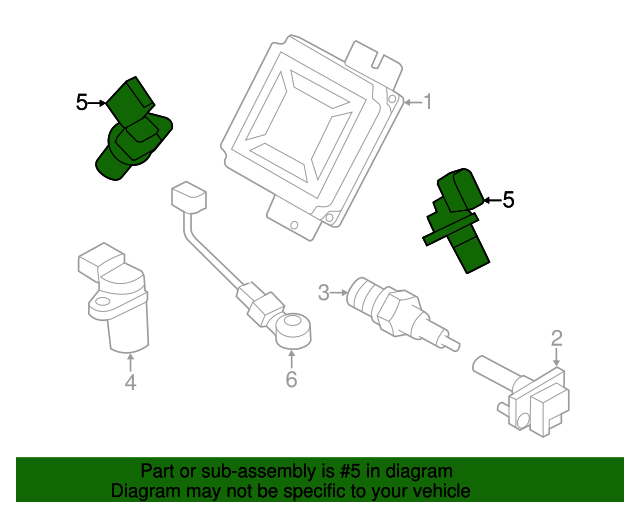 2004-2021 Subaru Camshaft Sensor 22056AA140 | Subaru Parts Store