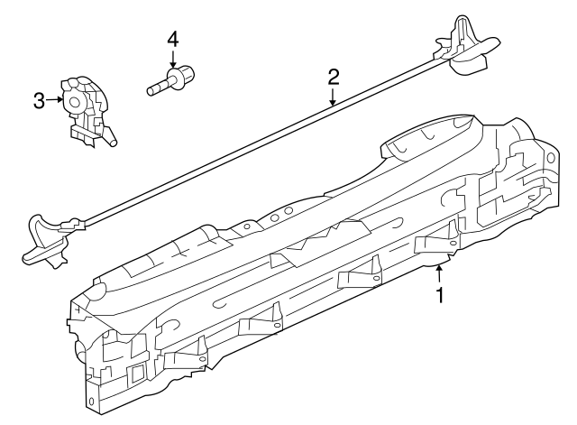 5801A303 - Tail Gate 2007-2013 Mitsubishi Outlander | Mitsubishi Direct ...