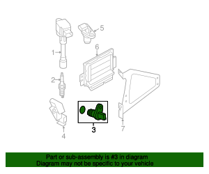 2007-2020 Nissan Crankshaft Position Sensor 23731-1VA0A | TascaParts.com