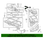 2019-2025 GM Positive Crankcase Ventilation Tube 12693950 GM ...