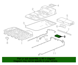 Battery Energy Control Module 24049829 | QuirkParts