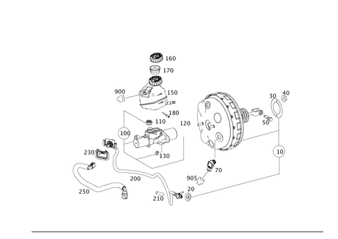 Brake Booster for 2015 Mercedes-Benz E400 | Mercedes-Benz USA Parts