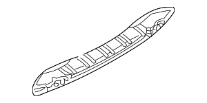 2004-2007 Mopar Bumper Cover Reinforcement 5113012AB | TascaParts.com