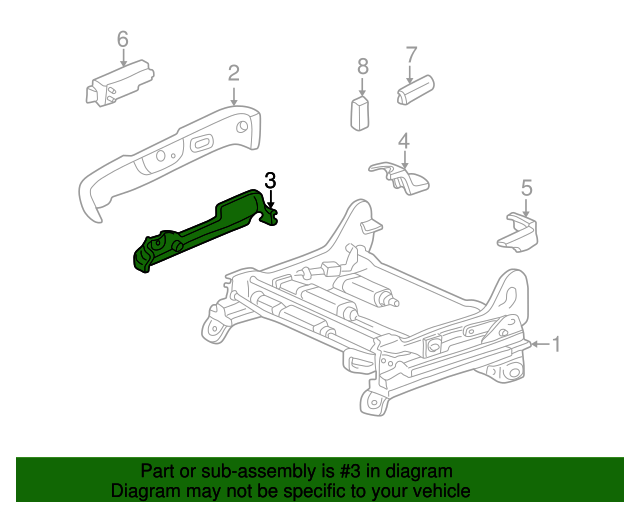1997-2001 Toyota Camry Outer Cover 71873-33050-B2 | Toyota Parts Center