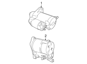 2010-2014 Toyota Tundra Starter 28100-31041 | OEM Parts Online