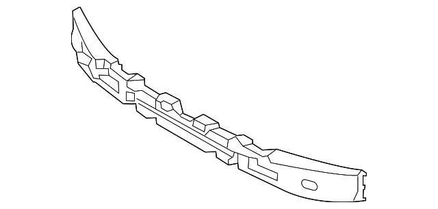 2014-2016 Kia Sportage OEM NEW Kia Rear Bumper Impact Absorber Energy ...