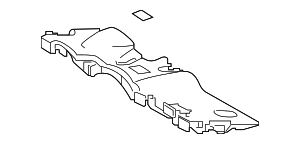 16681-F0020 - Radiator Support Access Cover (Upper) - 2019-2024 Toyota ...