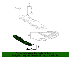 2019-2024 Toyota Under Cover 51441-0R100 | OEM Parts Online