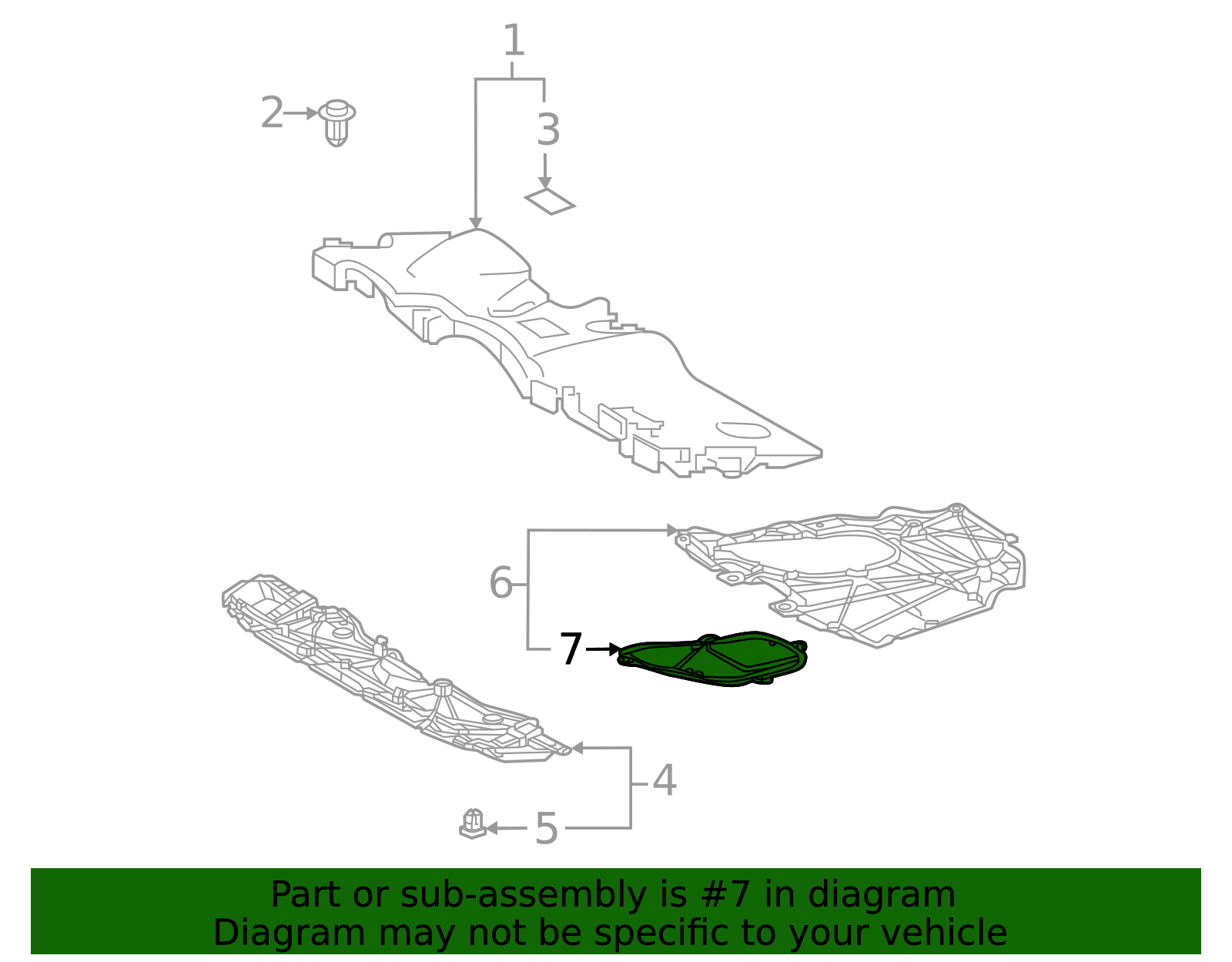 2019-2024 Toyota Access Cover 51447-42080 | Toyota Parts Center