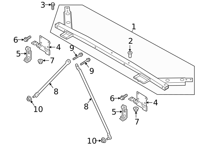 2019-2021 Volvo Lower Bracket 31651845 | TascaParts.com