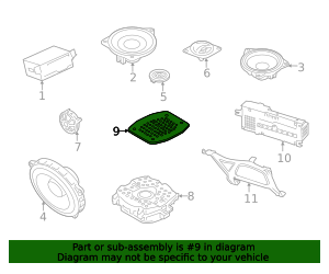 65-13-2-622-477 - Speaker Cover - 2019-2023 BMW | Buy BMW Parts Now