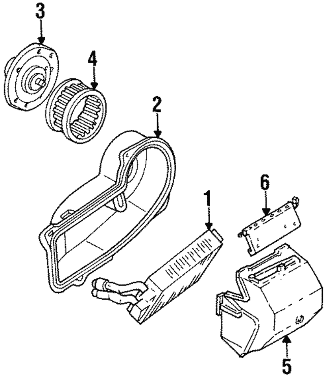1984 GM Blower Case 3034755 | GMPartsDirect.com