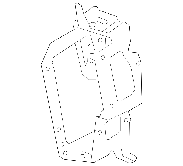 217-545-07-00 - Amplifier Bracket 2015-2017 Mercedes-Benz | Mercedes ...