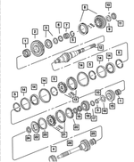 Gear Train for 2003 Dodge Ram 1500 | Wholesale MOPAR