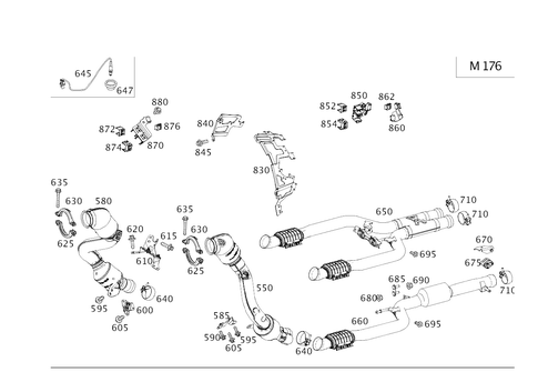 Exhaust System Used on Eight-Cylinder Gasoline Vehicles for 2019 ...