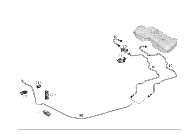 001-995-95-77 - Line Bracket 2010-2023 Mercedes-Benz | Mercedes-Benz ...