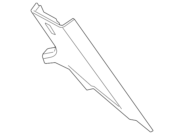 51-43-6-954-648 - Upper Quarter Trim - 2007-2013 BMW | BMWPartsHub