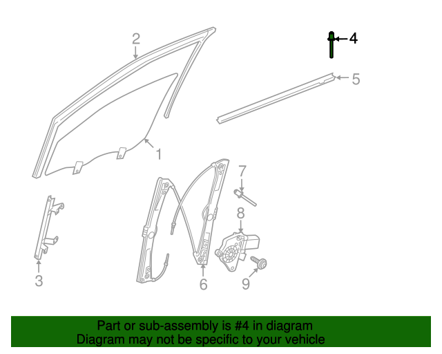 2007-2021 Mercedes-Benz Blind Rivet 004-990-28-97 | Mercedes-Benz Parts