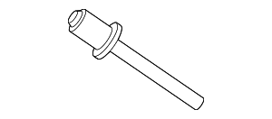 2007-2018 Mercedes-Benz Regulator Rivet 004-990-28-97 | MB OEM Parts